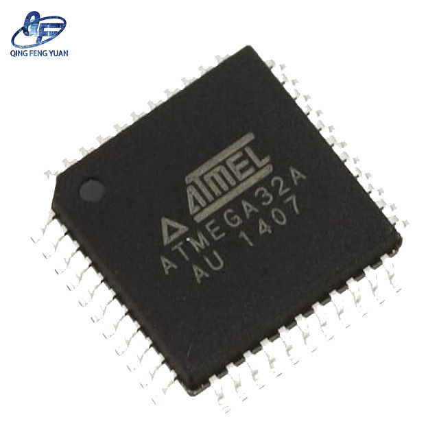 Atmel ATMEGA32A-AU جهاز تحكم صغير AVR بنية 4-بيت حافلة البيانات 32KB ذاكرة فلاش 2KB SRAM ATMEGA64A